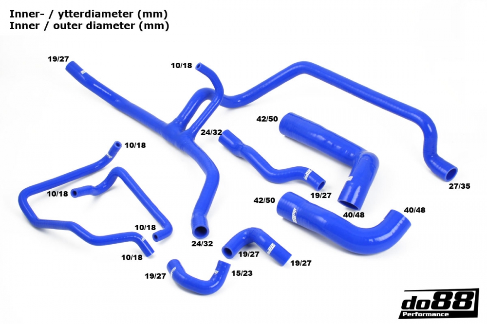 BMW 320 325 E36 1990-1996 Durites de refroidissement | E36 - BM